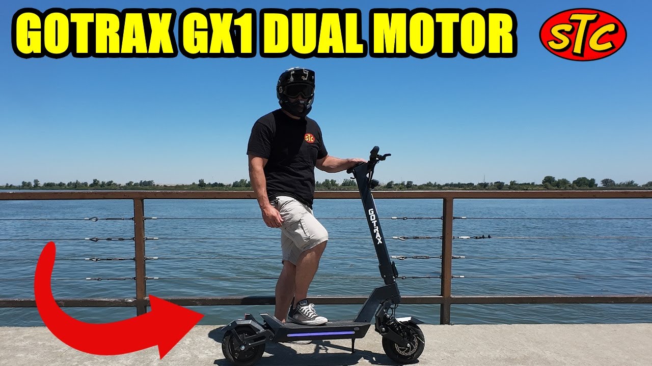 Gotrax GX1 Review - Dual Motor 30mph Scooter - YouTube