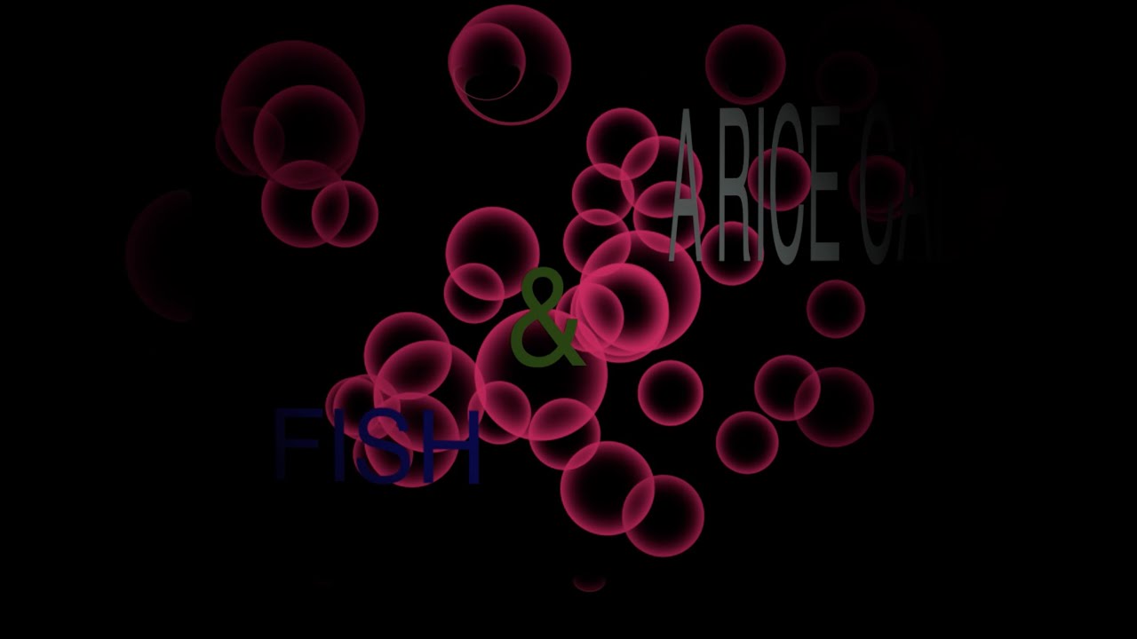 Fish and Rice Cake Small After Effects Animation - YouTube