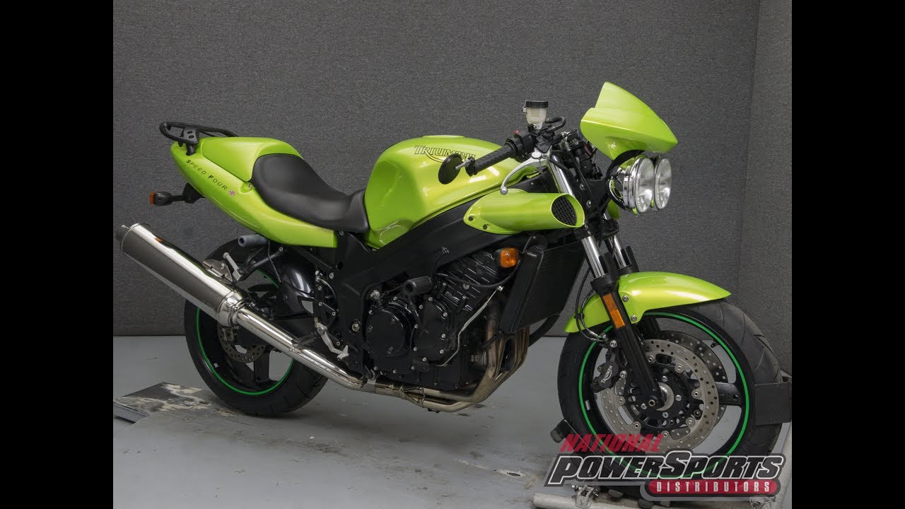 2003 TRIUMPH SPEED FOUR - National Powersports Distributors - YouTube