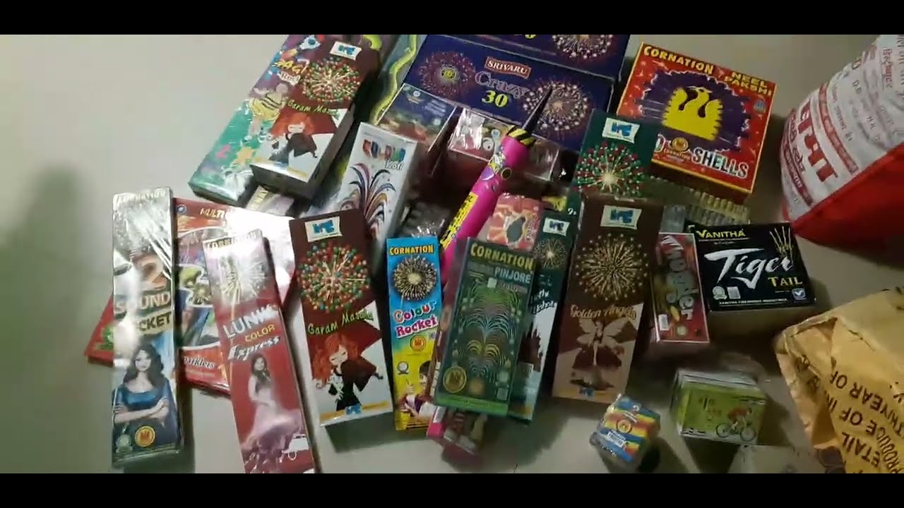 Real Indian crackers | Indian Fireworks |Diwali Special | morwalvlogs ...