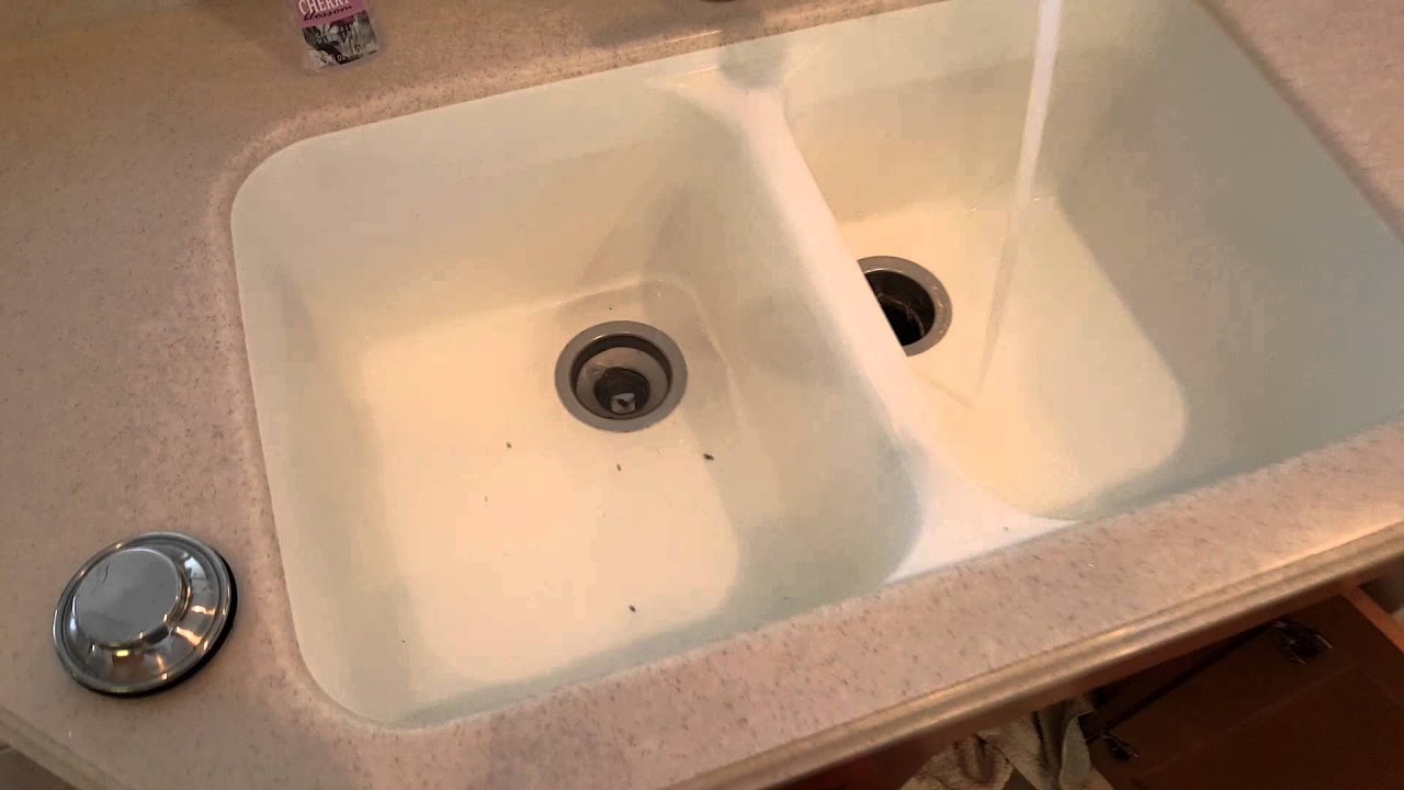 Repair Kitchen Drain Stoppage Part 1 - YouTube