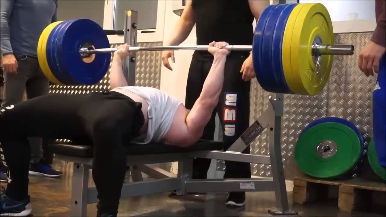 200kg bench press attempt - YouTube