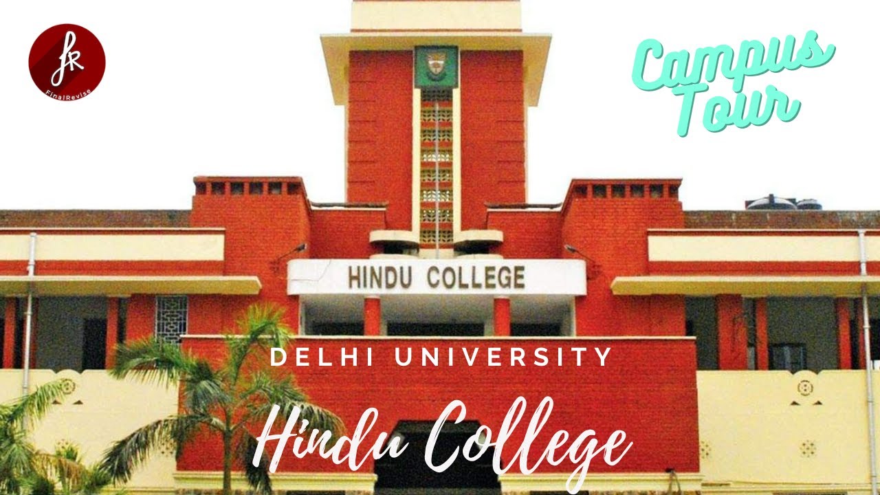 Hindu College ( Delhi University ) Campus Tour || North Campus - YouTube