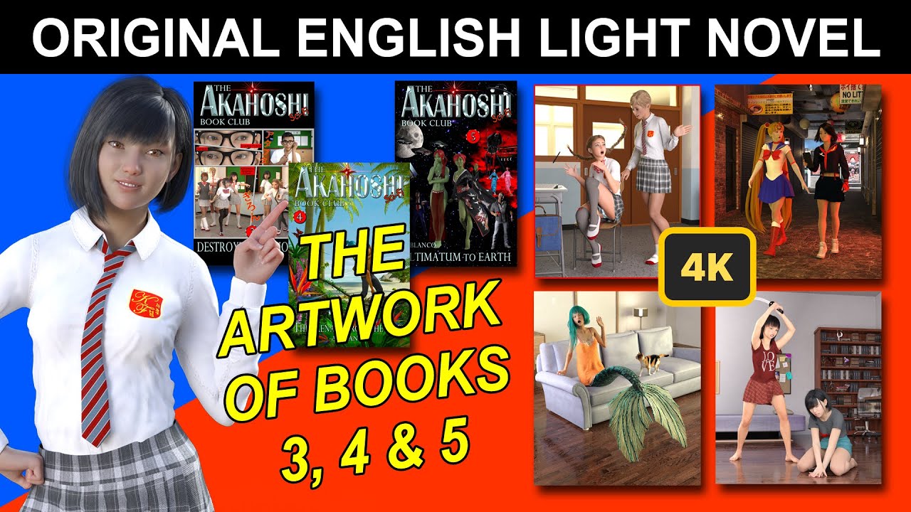 🌟The Art of Akahoshi Sci-Fi Book Club OELN by A. Blanco - Part 2 *4K ...