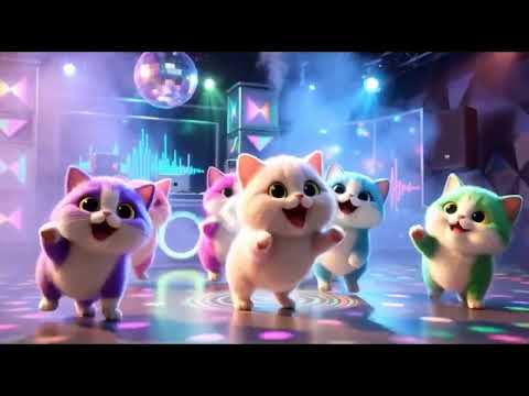 KUTU MA KUTU VIRAL SONG   DANCING CATS   DISCO FUN   KUTUMA KUTU