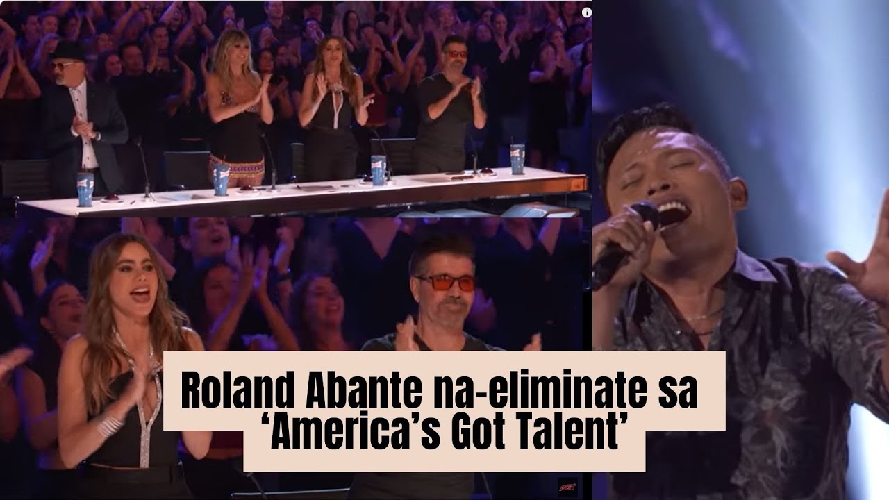 Roland Abante na-eliminate sa ‘America’s Got Talent’ - YouTube