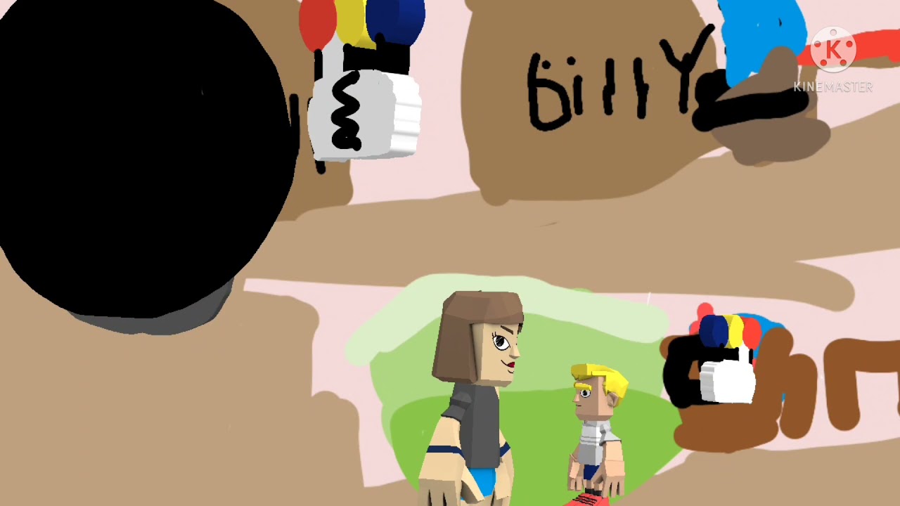 classic billy destroy the house - YouTube