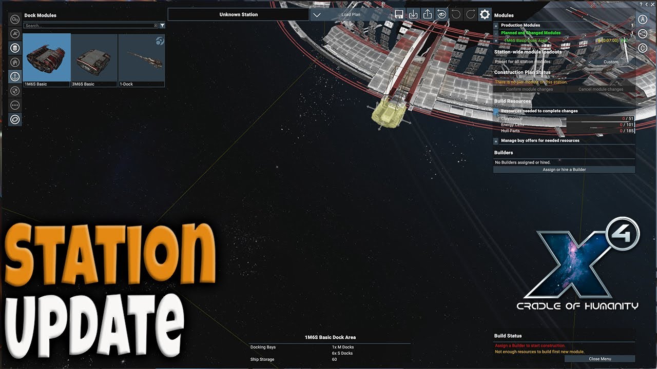 Station Editor Improvements! | X4: Foundations 4.1 Beta 6 - YouTube