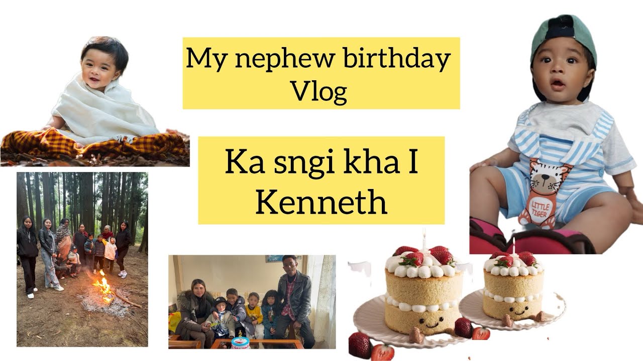 My nephew birthday vlog || happy 2nd birthday Kenneth || met his parents || mini vlog 🥳 - YouTube