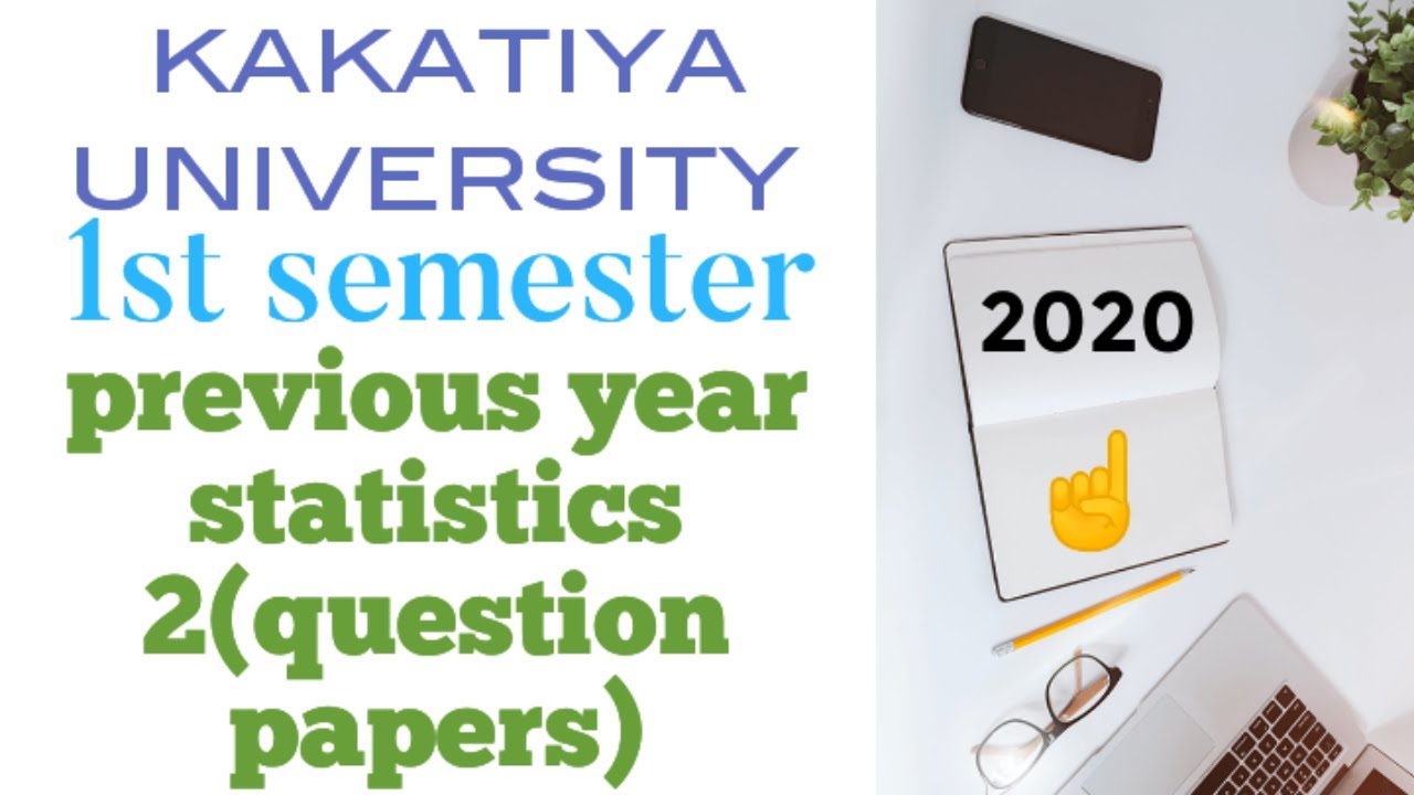 1st SEM (statistics) KU //QUESTION PAPER - YouTube