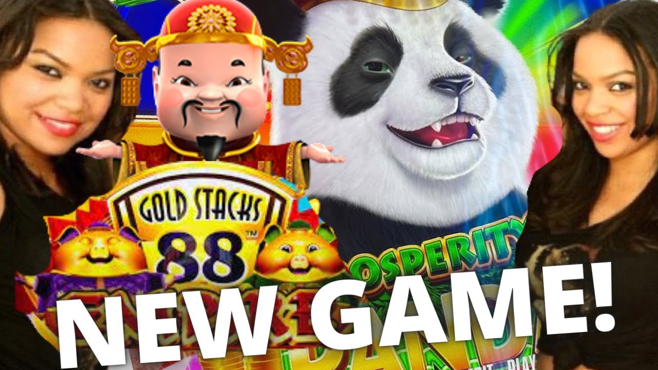 PANDA MAGIC & NEW GOLD STACKS 88 EMPIRE Slot Machine - YouTube