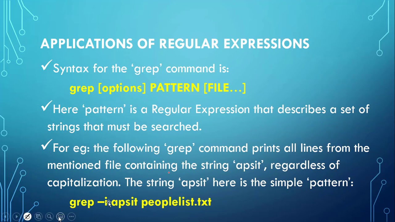 Regular Expressions - (Part - 4) - YouTube
