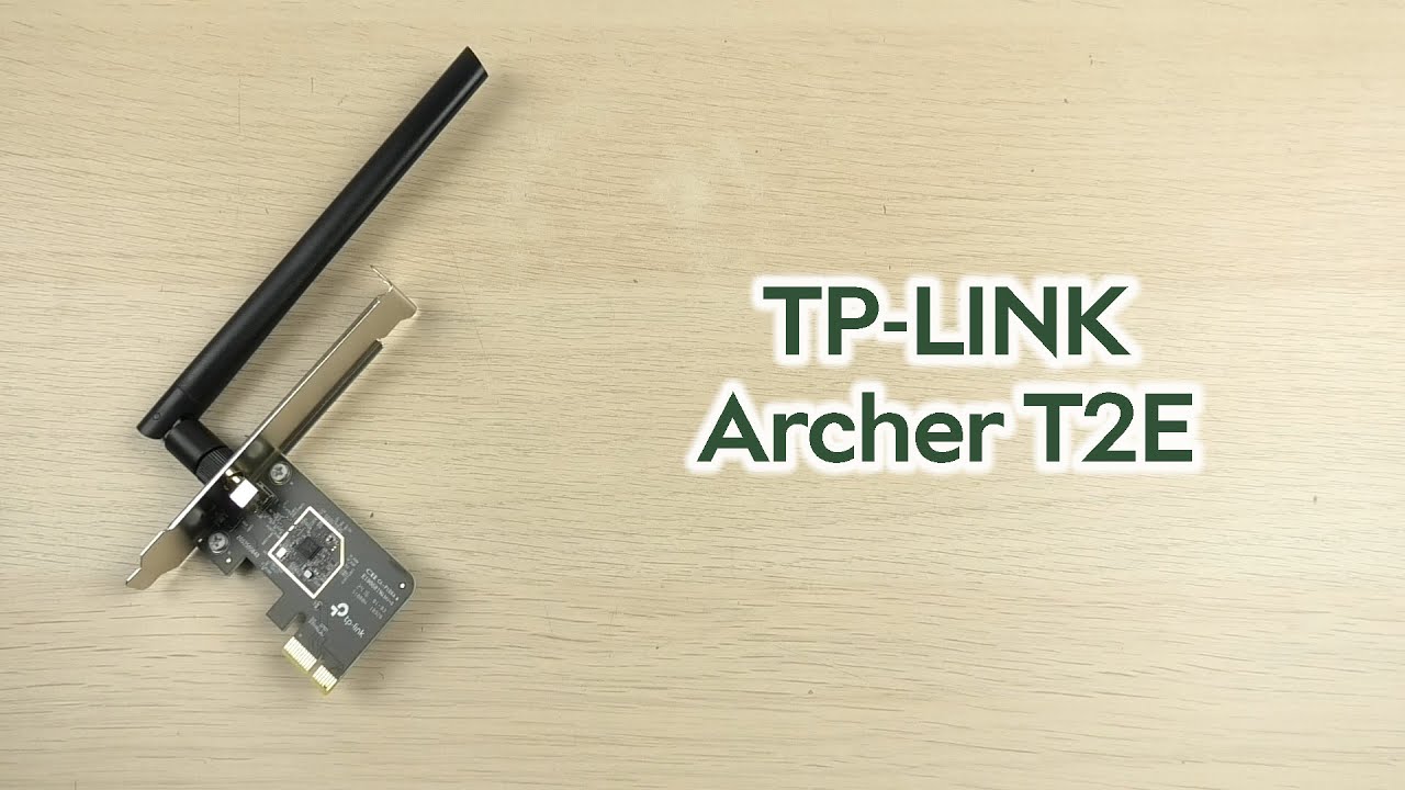 Розпаковка TP-LINK Archer T2E - YouTube