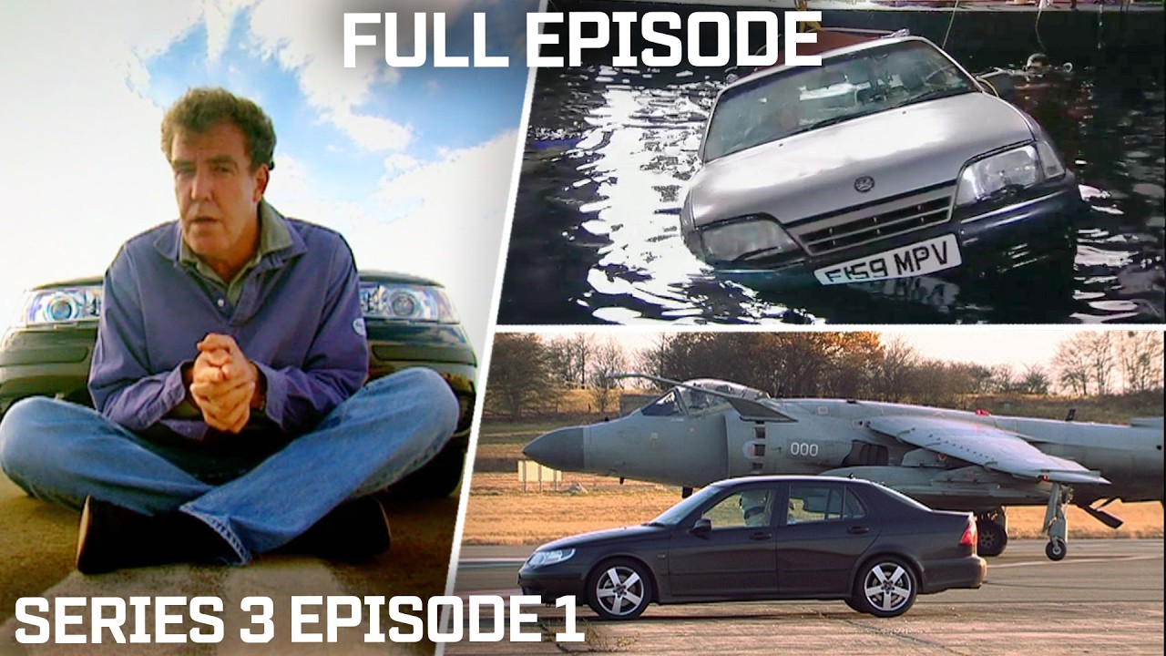The Stig Races A Harrier Jet In A Saab | Full Episode | 📺 S3 E3 | Top ...