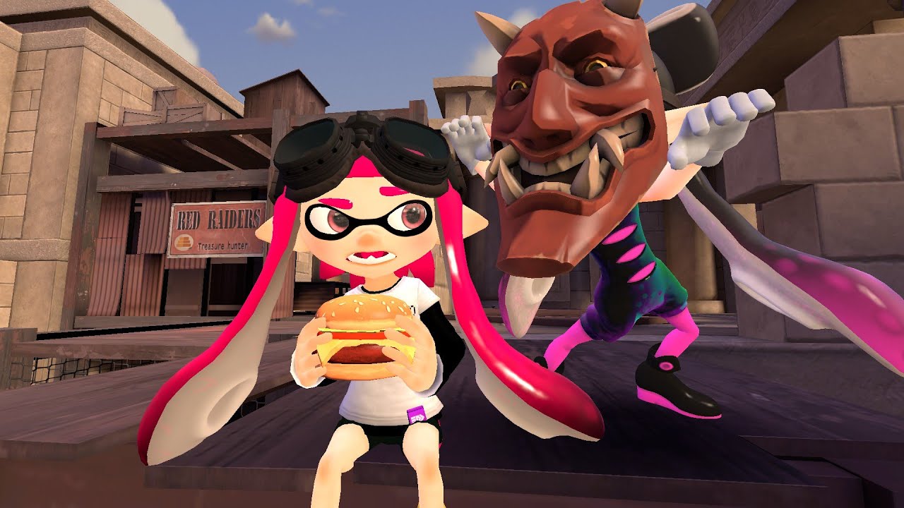 [Splatoon GMOD] Callie Scares LizzieRatcicle - YouTube