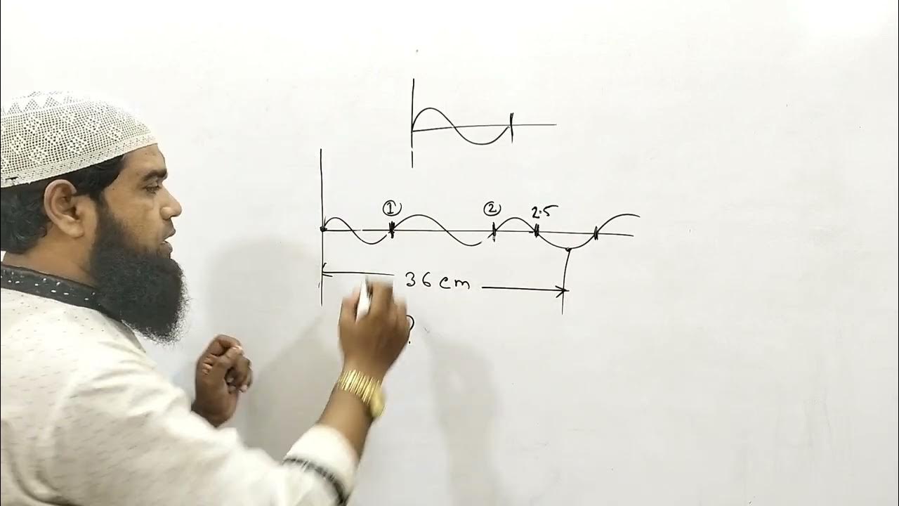 SSC Physics। Chapter 7। wave and sound। তরঙ্গ ও শব্দ। তরঙ্গদৈর্ঘ্য ...