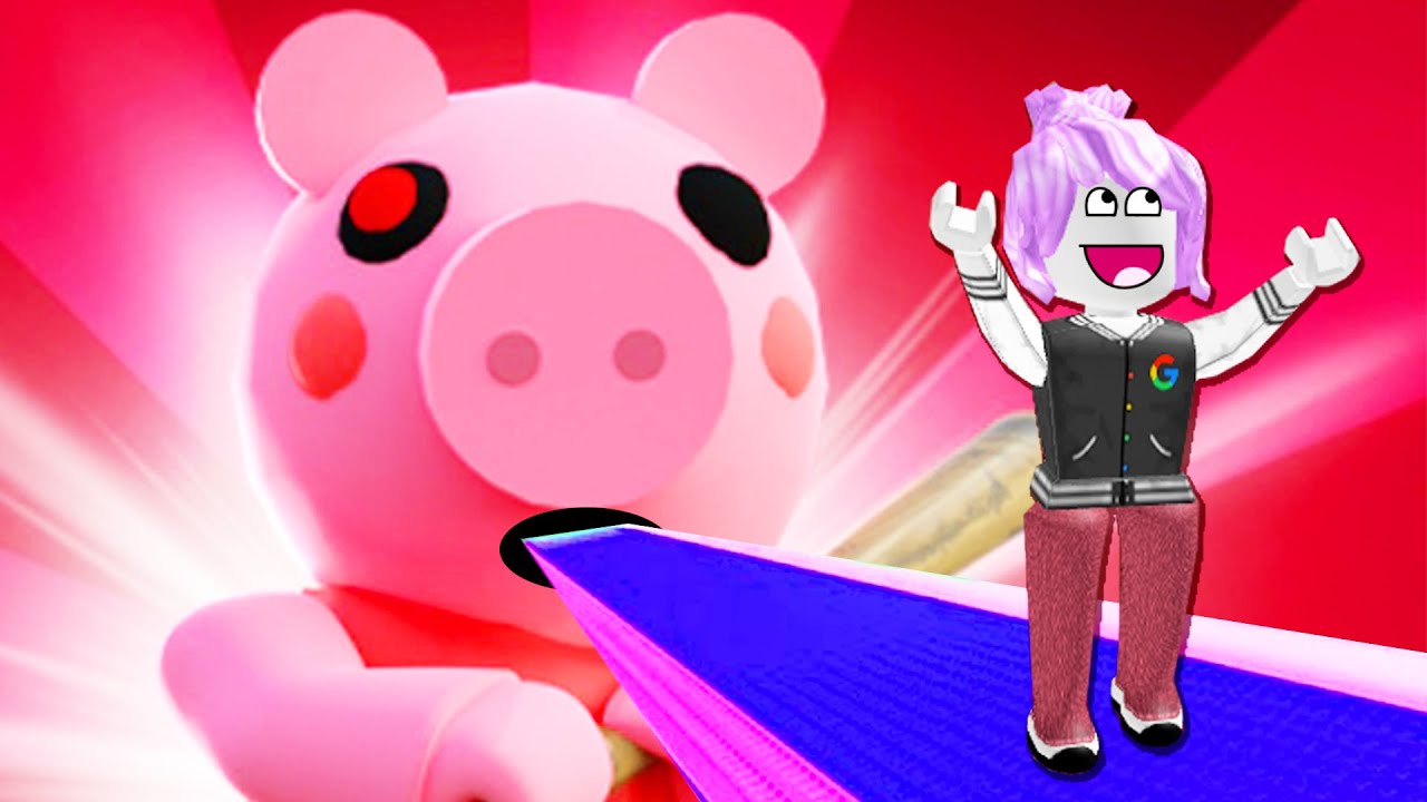 Ne jucam Piggy OBBY pe Roblox - YouTube