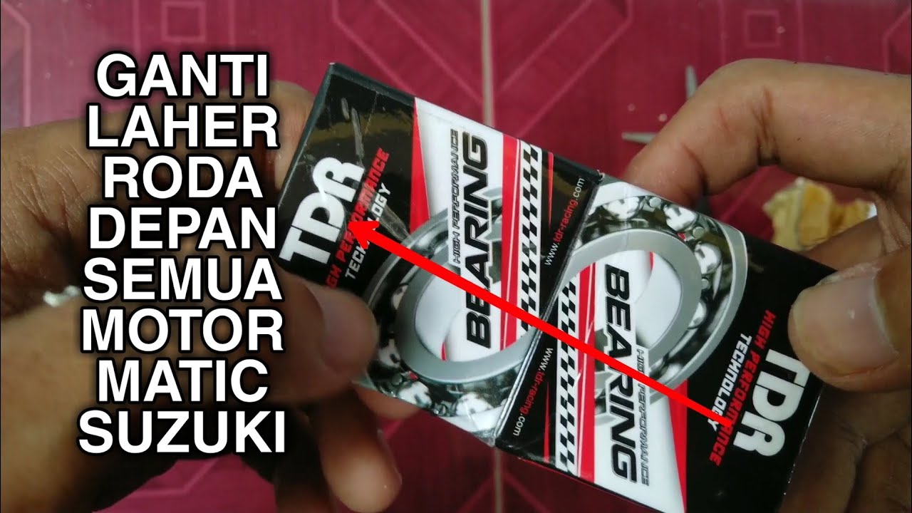 Ganti Laher Roda Depan Merk TDR Racing ke Semua Motor Matic Suzuki ...