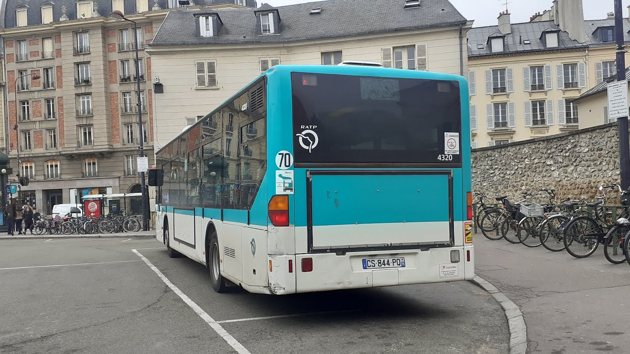 Navette SNCF - Mercedes benz citaro I ex-ratp - YouTube