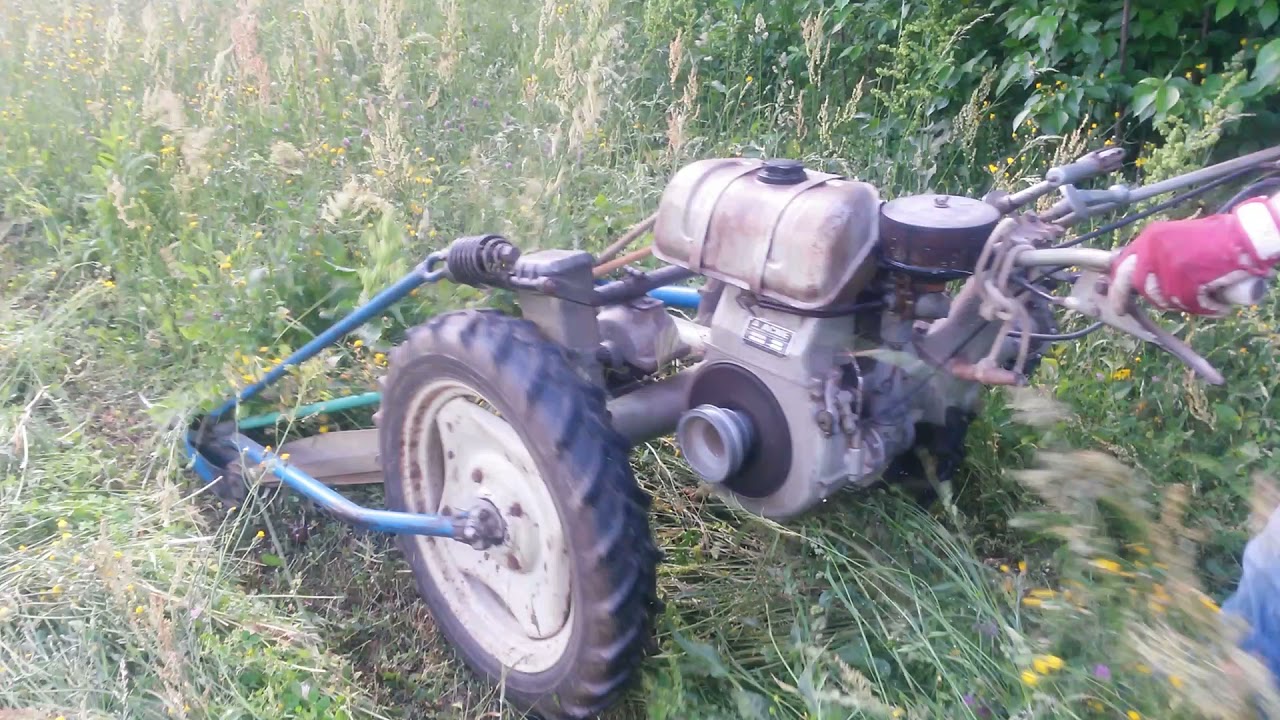 bcs 622 kosilica košenje trave - YouTube