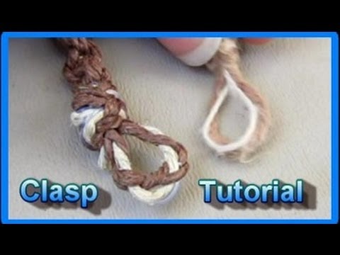 DIY Clasp For A Macrame Necklace - YouTube