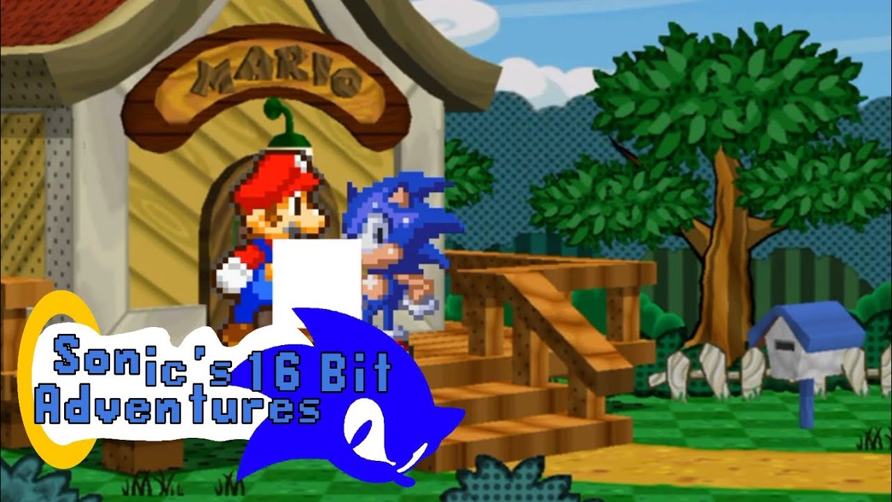 Sonic's 16 Bit Adventures: S1 E7 The Mushroom Kingdom Treasure Hunt ...