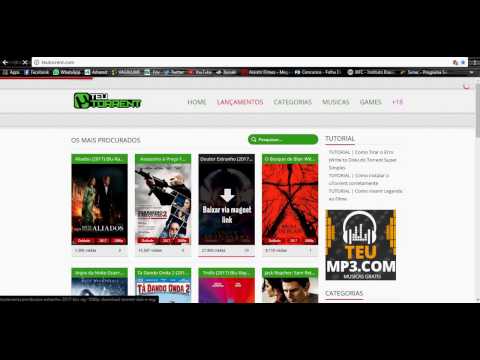 Como Baixar filmes para o Torrent detalhado, pulando links e guias chatas