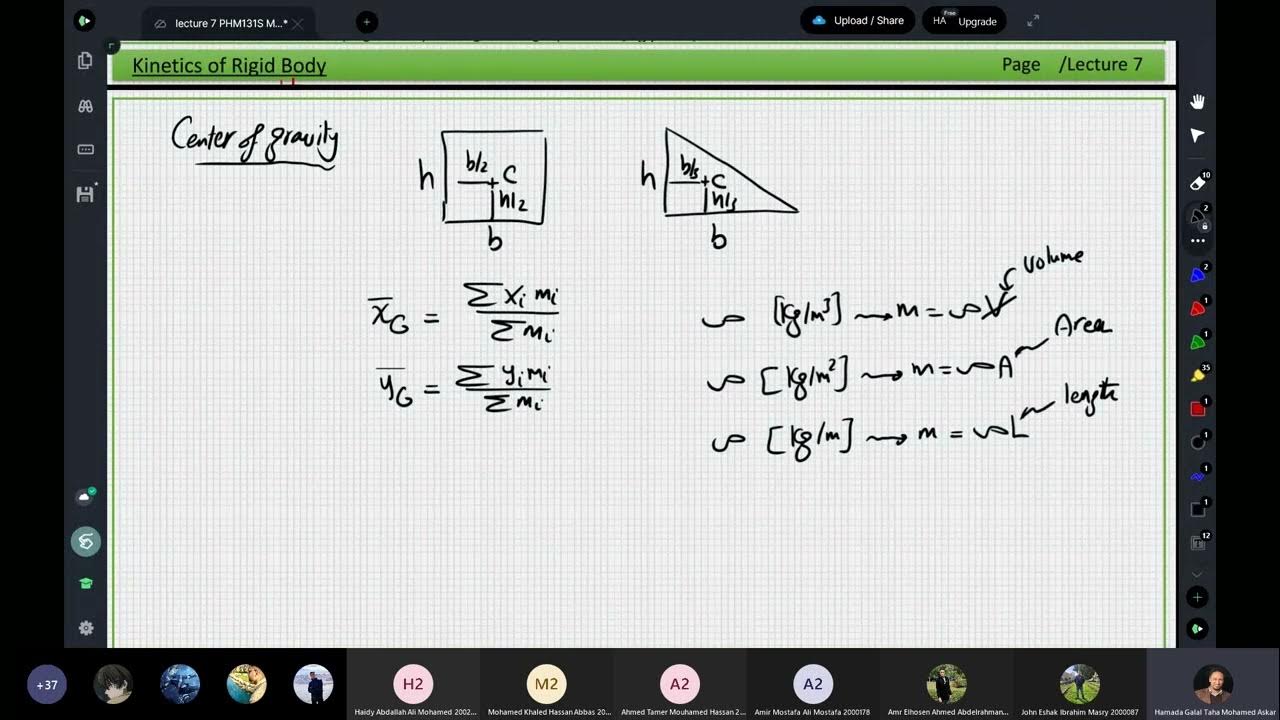 Rigid Body Dynamics Lecture 7 - YouTube