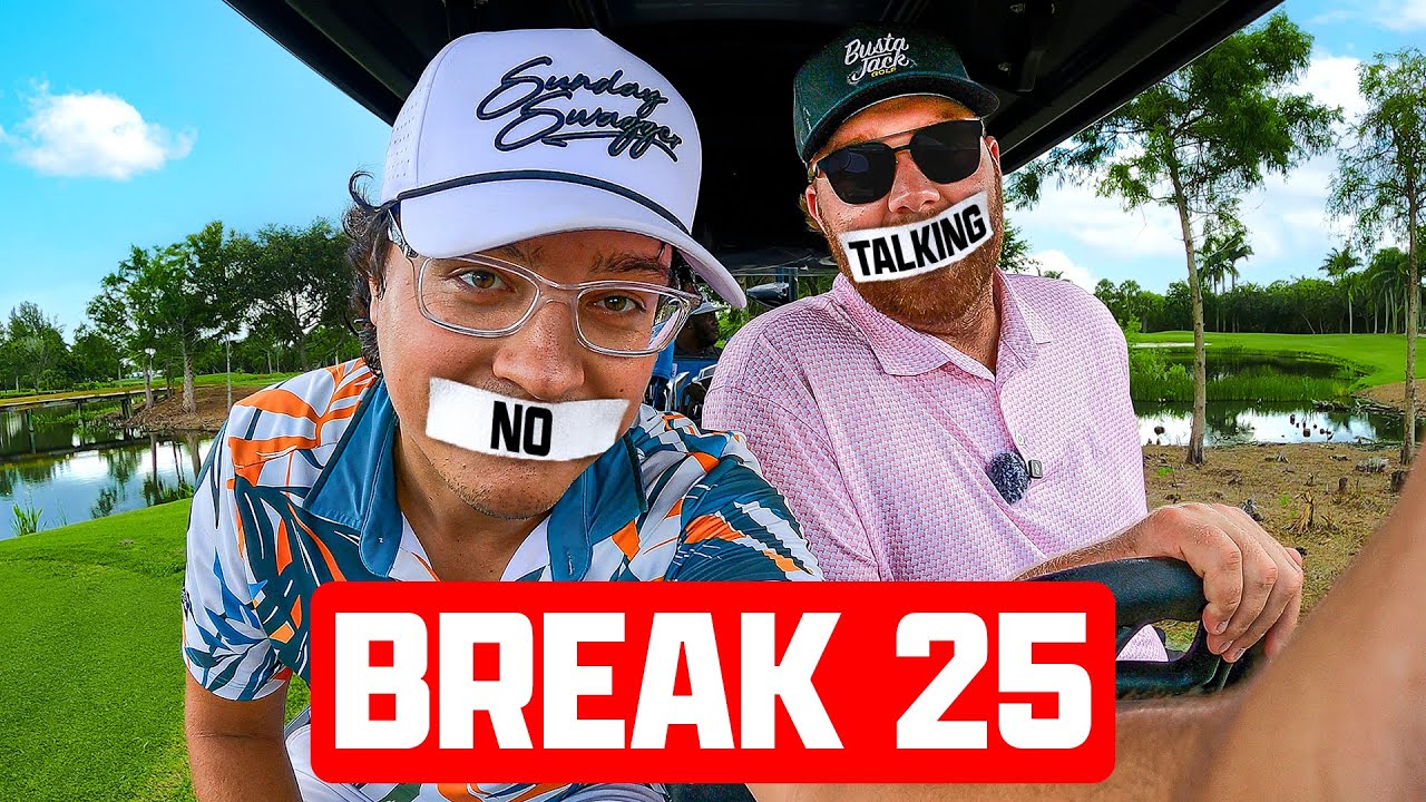 Golf But We Can’t Talk | BREAK 25 - YouTube