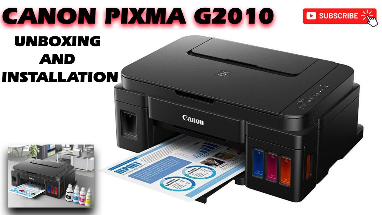 Best Economical Printer | CANON PIXMA G2010 | UNBOXING AND INSTALLATION ...