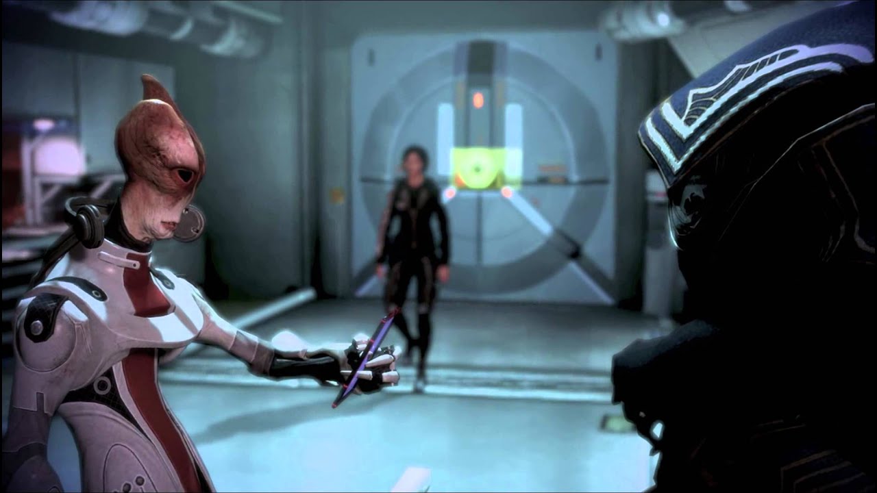 ME3 - Mordin essai de caser Garrus - YouTube