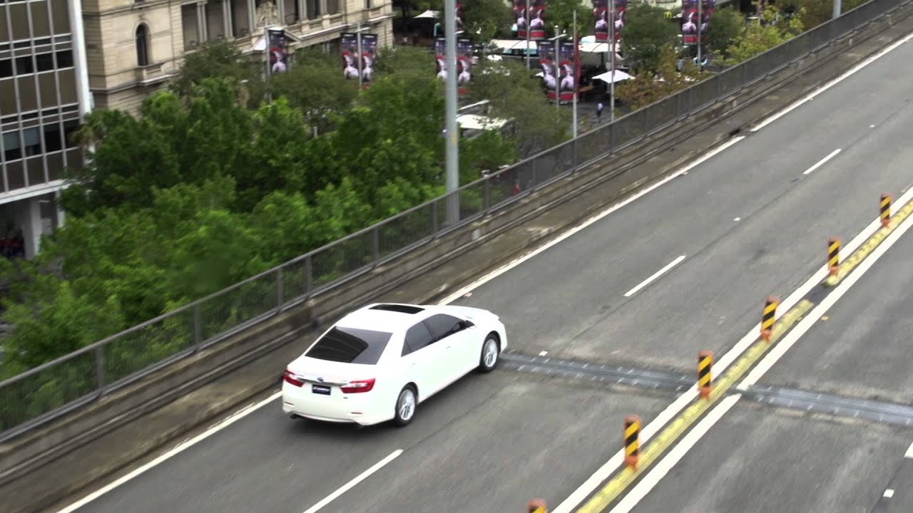Toyota Camry aerial video sample Sydney Australia - YouTube