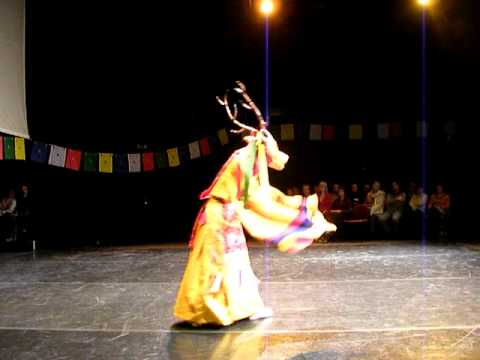 Tibetan ritual dance - Deer Dance - YouTube