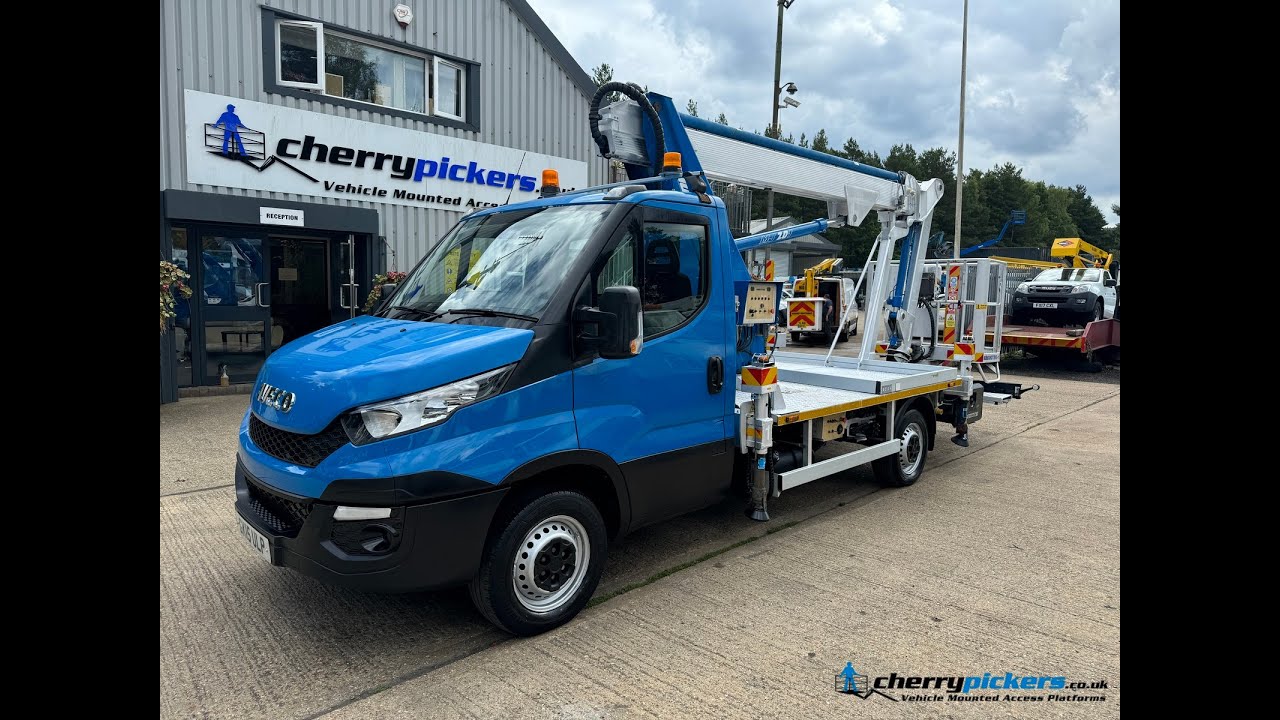 2015 Iveco Daily Multitel MJ201 Access Platform Cherry Picker - 20 ...