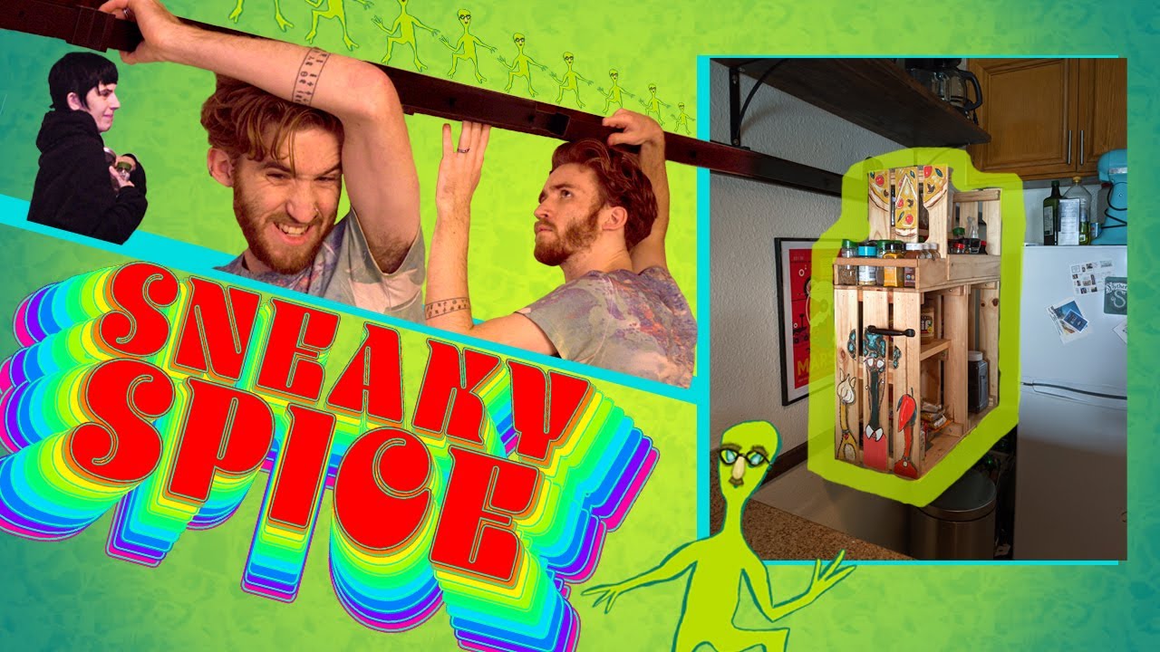 SNEAKY SPICE - DIY Fridge-side Storage - YouTube