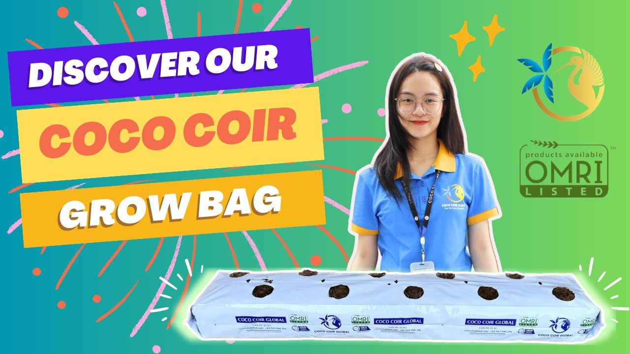 🎥 Discover our COCO COIR GROW BAG: The Ultimate Growing Medium For Your ...