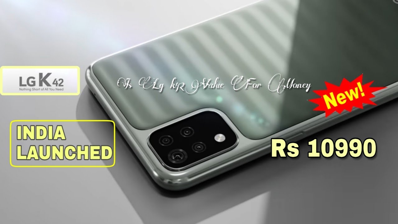 LG K42 Launched India In Rs 10990🌠Lg k42 Price🌠Specs🌠Review🌠is value ...