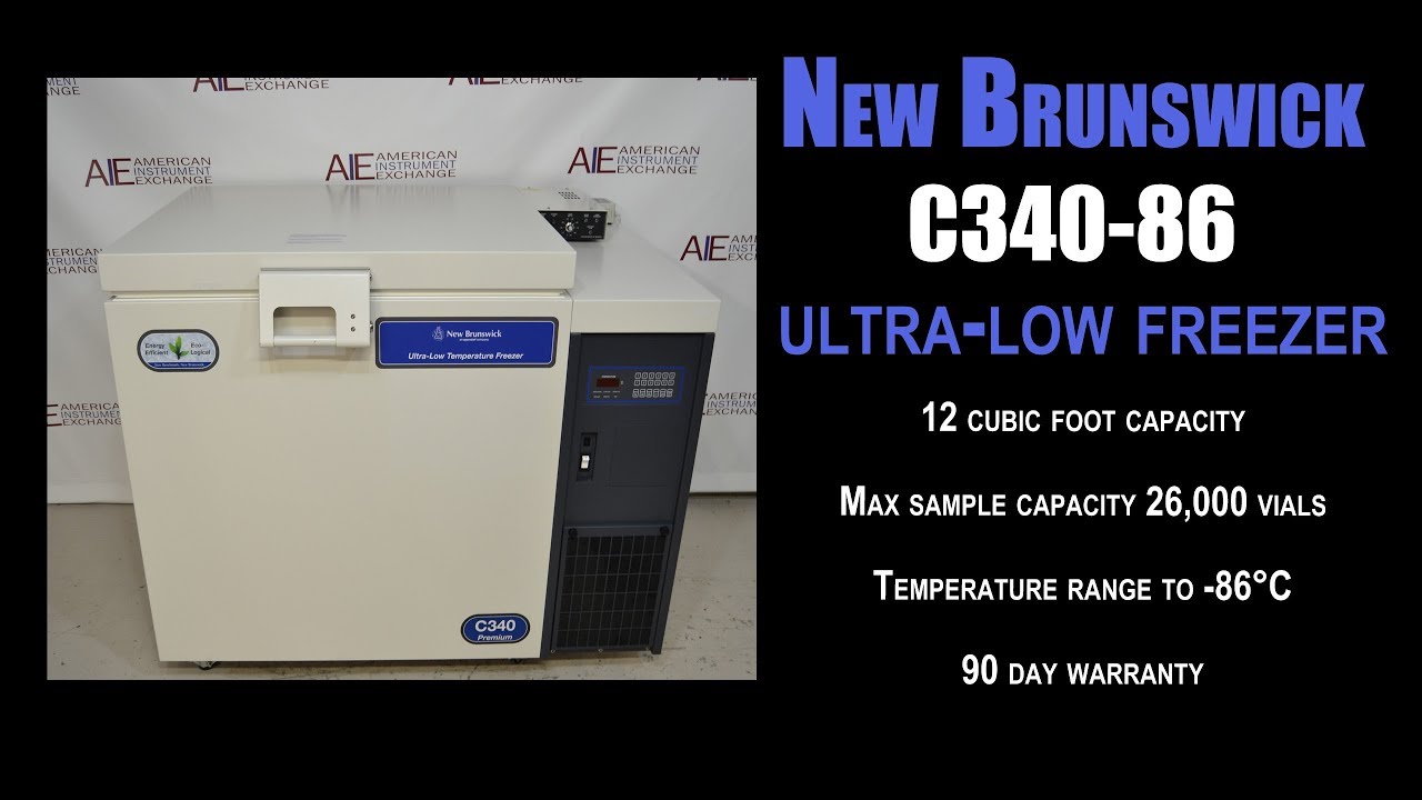New Brunswick Innova C340-86 ultra-low chest freezer (2551G FREEZER ...