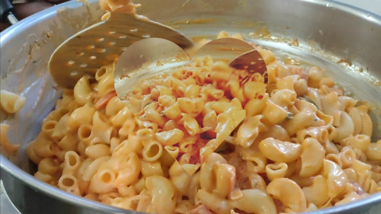 2 minutes creamy macaroni/pasta recipe | yummy macaroni - YouTube