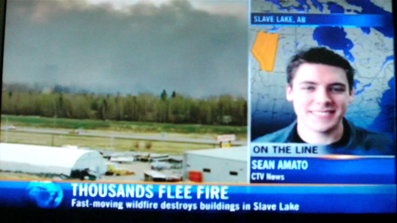 Slave Lake on fire May 16/2011 - YouTube