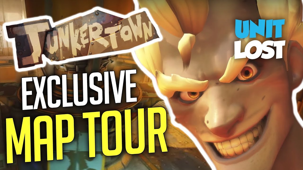 Overwatch - Junkertown WORLD EXCLUSIVE Map Tour! - YouTube
