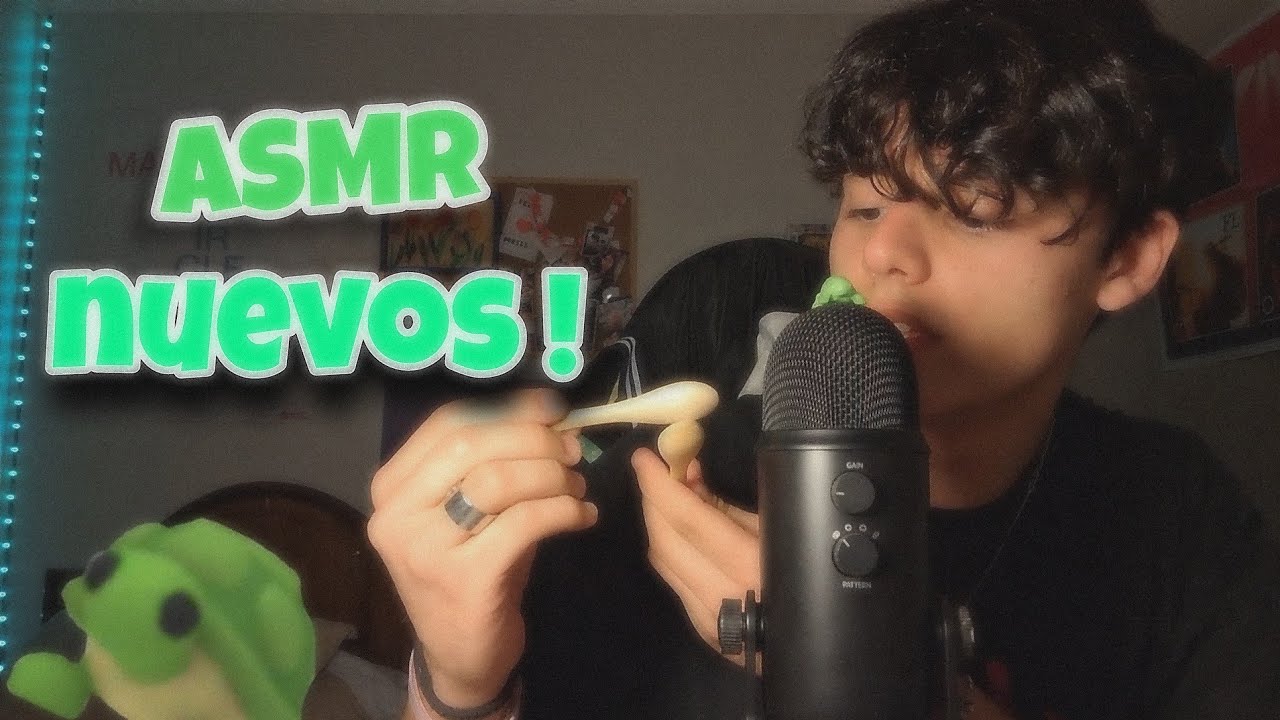ASMR con objetos NUEVOS ! 🙀🐢 | ASMR en español - YouTube