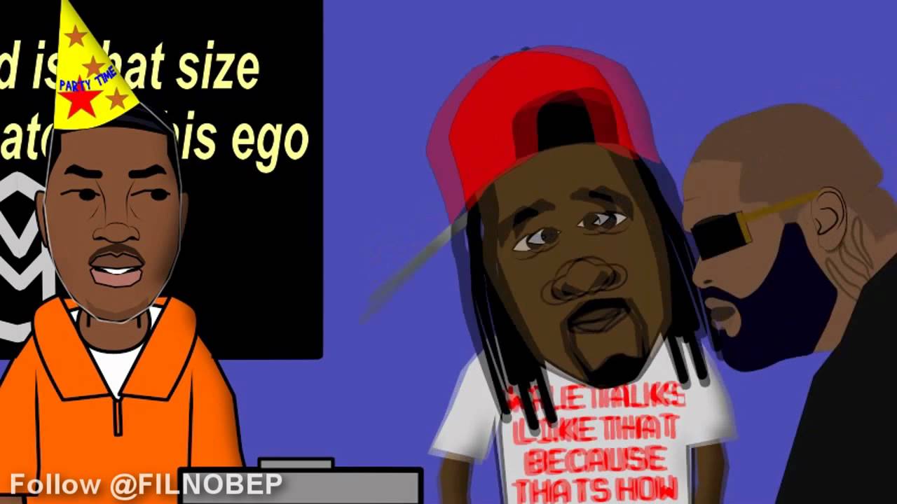 Maybach Music Cartoon starring Rick Ross, Wale, Meek Mill & Omarion ...