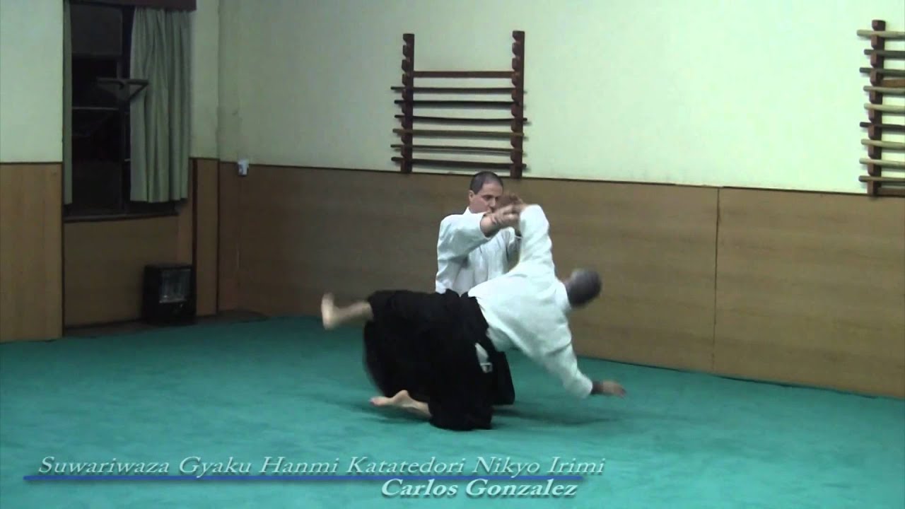 Aikido, Suwariwaza Gyaku Hanmi Katatedori Nikyo Irimi, Carlos González ...