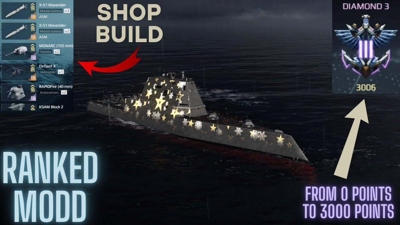 USS Zumwalt - Only skills no p2w🔥- Modern Warships - YouTube