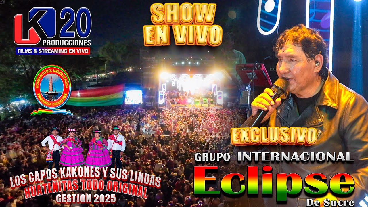 Grupo Eclipse en vivo / Te sigo Amando - - linda huateñita 2025 Chords - Chordify