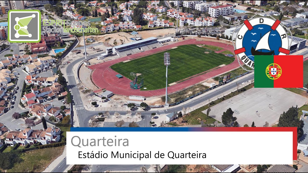 Estádio Municipal de Quarteira | C.D.R Quarteirense | 360° Rotation ...