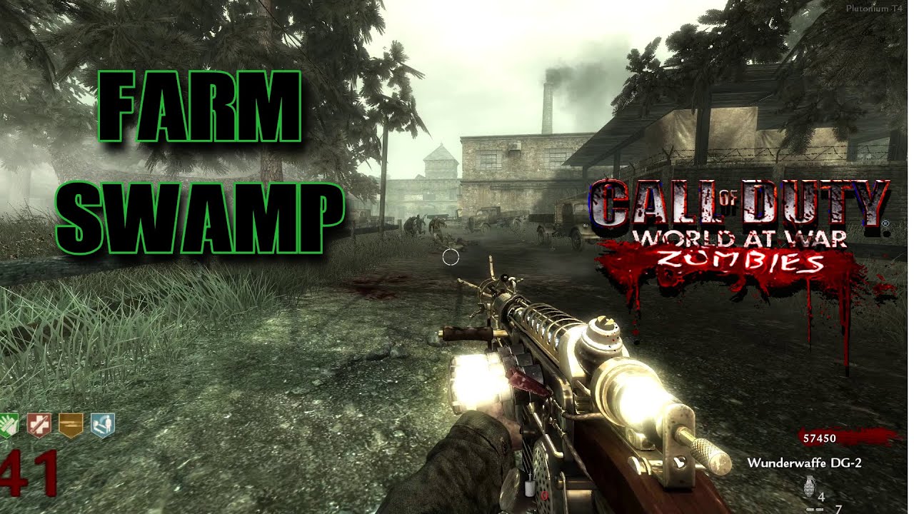 FARM SWAMP HUGE MAP (FARM OF THE DEAD | WORLD AT WAR ZOMBIES CUSTOM MAP ...