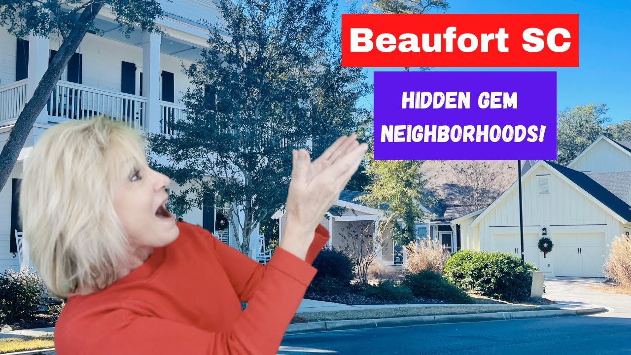 Beaufort SC - Check out these hidden gem neighborhoods! - YouTube