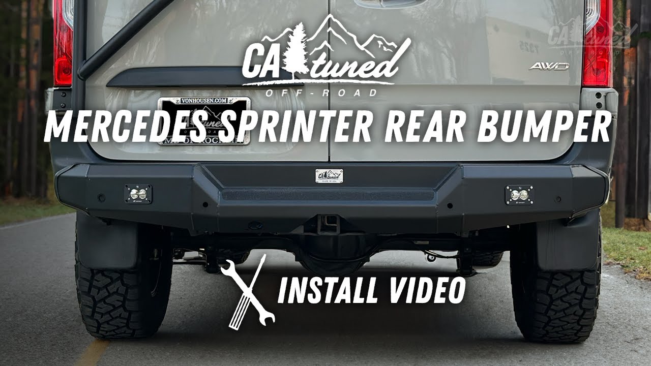 Revamp Your Ride: Easy Mercedes Sprinter Rear Bumper Installation ...